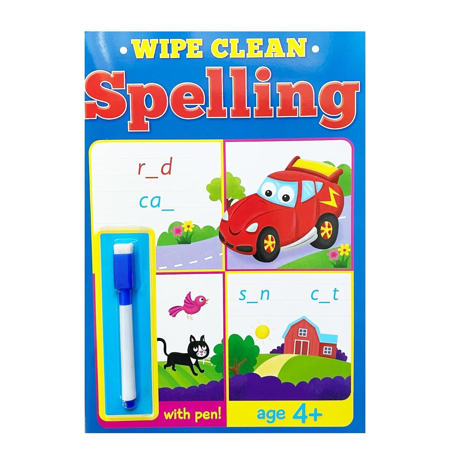 Wipe Clean Spelling Book with Pen – Al-Balsam Bookstore